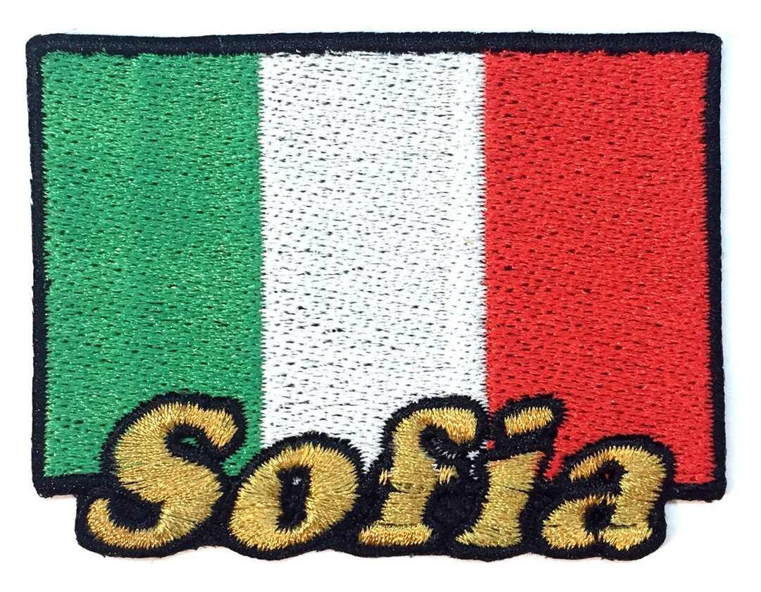 Flag of Italy Custom Personalized Iron-on Patch - Etsy