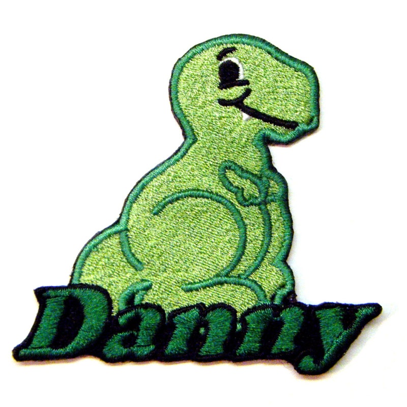 Personalized Dinosaur Patches - Etsy