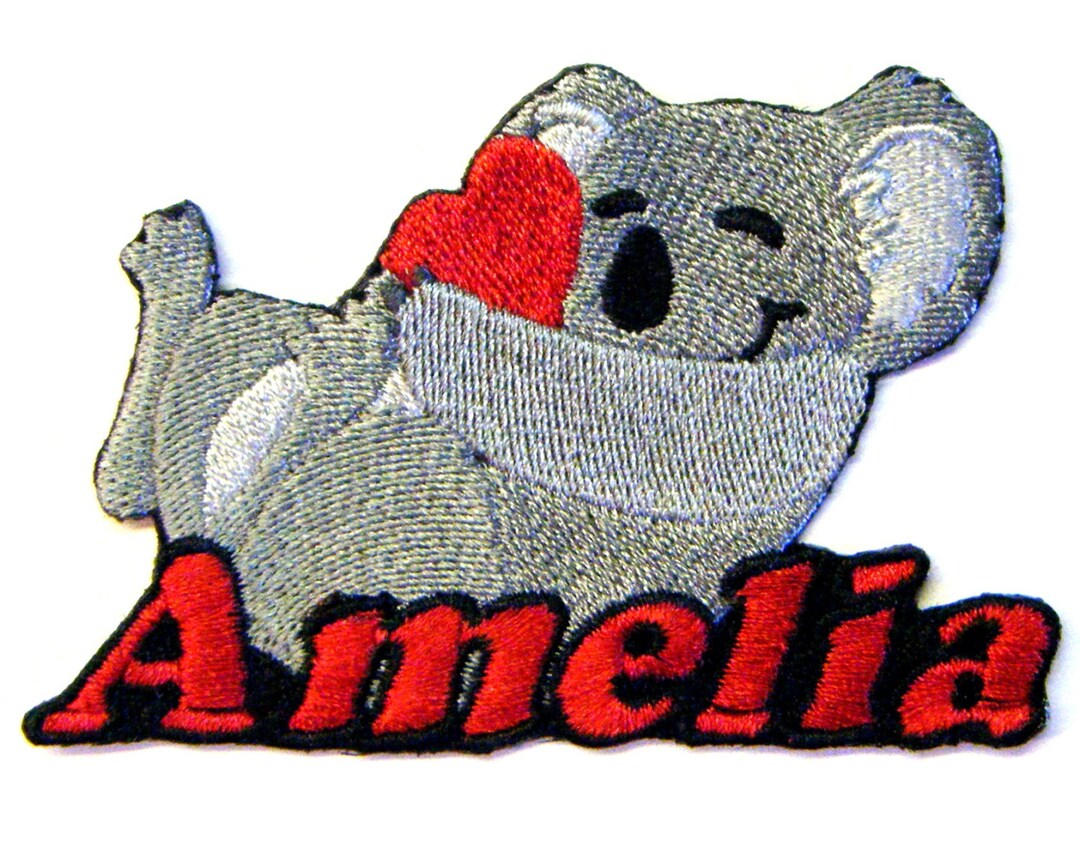 Koala Custom Personalized Iron-on Patch - Etsy