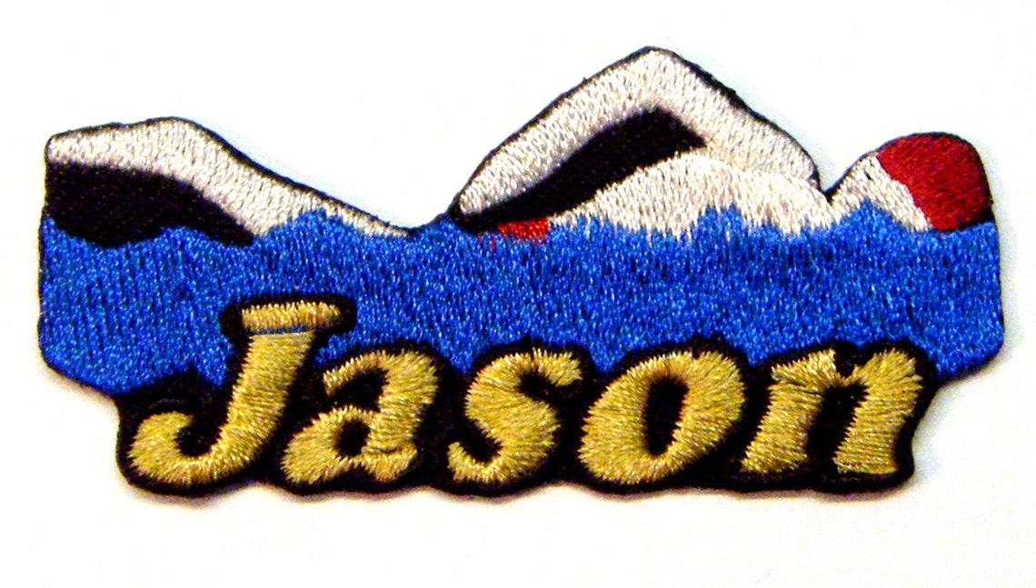 Male Swimming Custom Personalized Iron-on Patch - Etsy