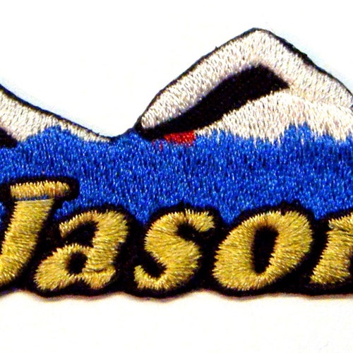 Swimming Patch Swim Team Goggles Embroidered Iron On Scout - Etsy