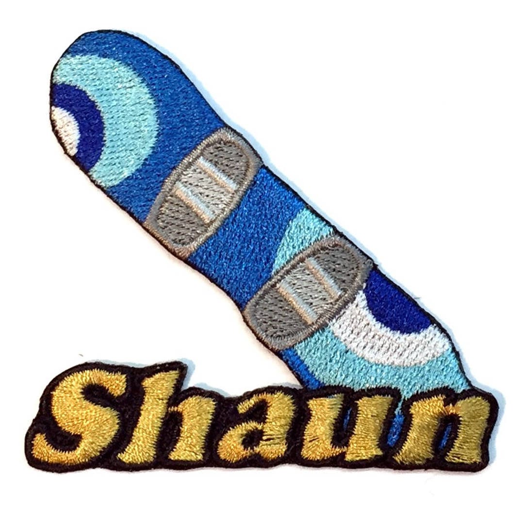 Snowboard Custom Personalized Iron-on Patch - Etsy