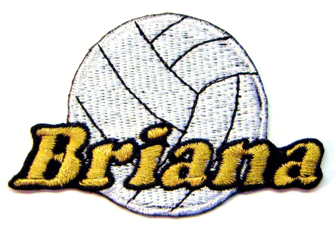 Volleyball Custom Personalized Iron-on Patch - Etsy