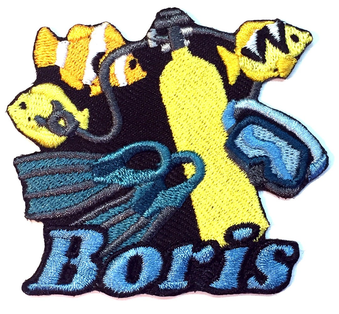Scuba Diving Custom Personalized Iron-on Patch - Etsy
