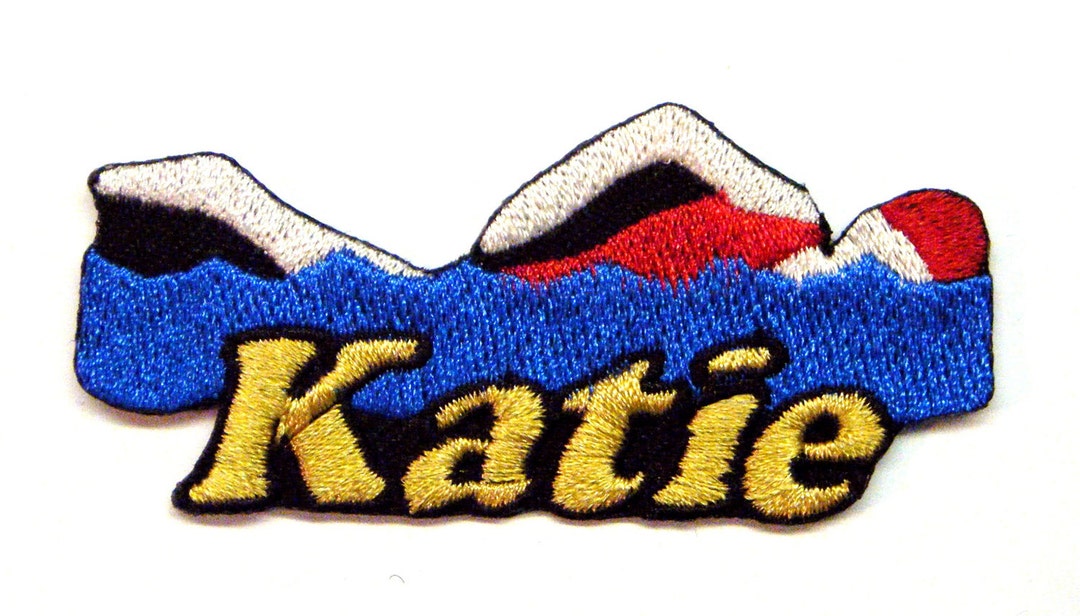 Personalized Female Swimming Patch/custom Name/iron-on 3" by 1 1/2"/fun ...