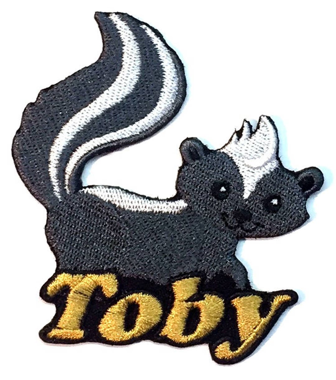Skunk Custom Personalized Iron-on Patch - Etsy