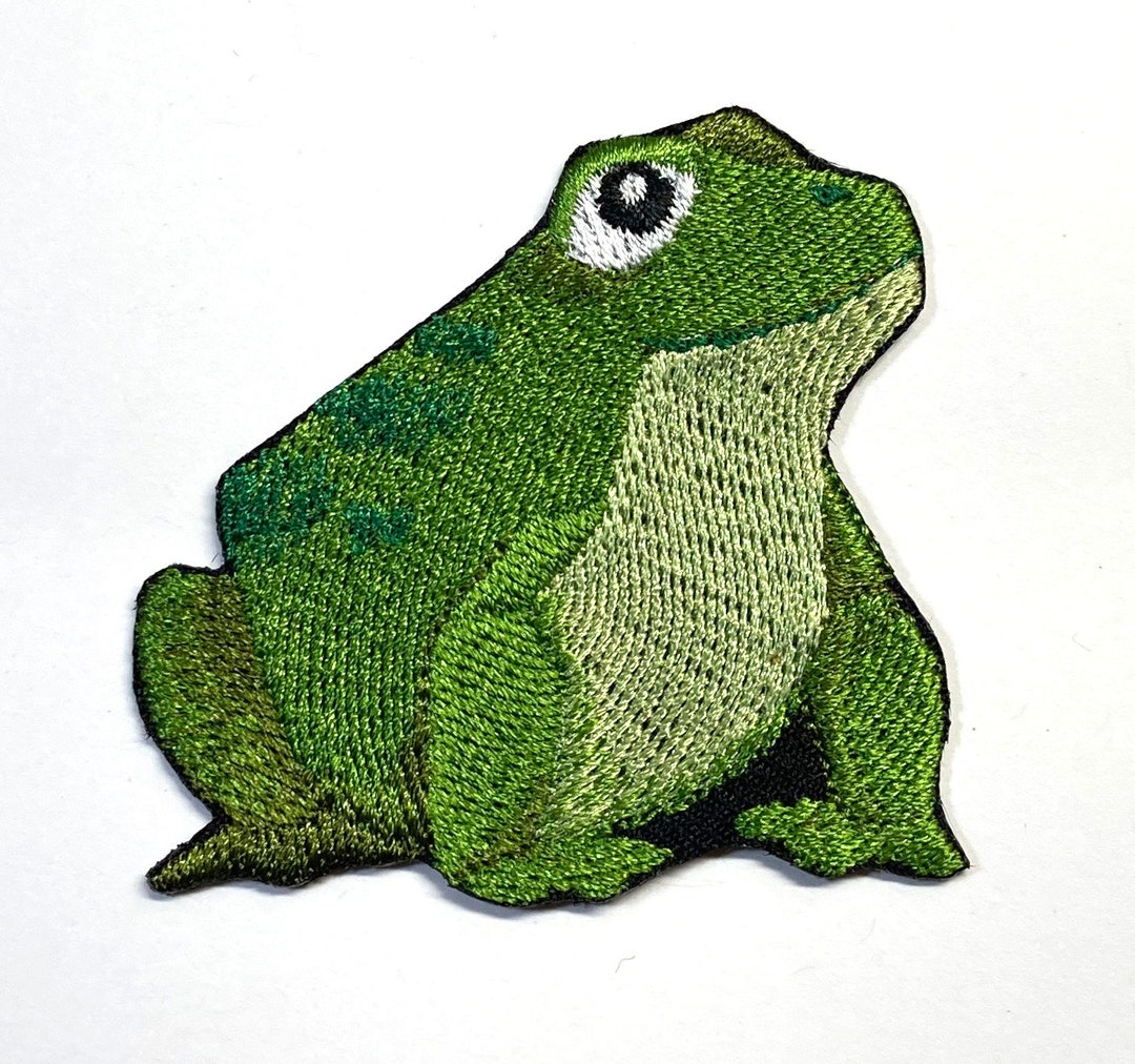 Frog/toad Iron on Patch No Name - Etsy