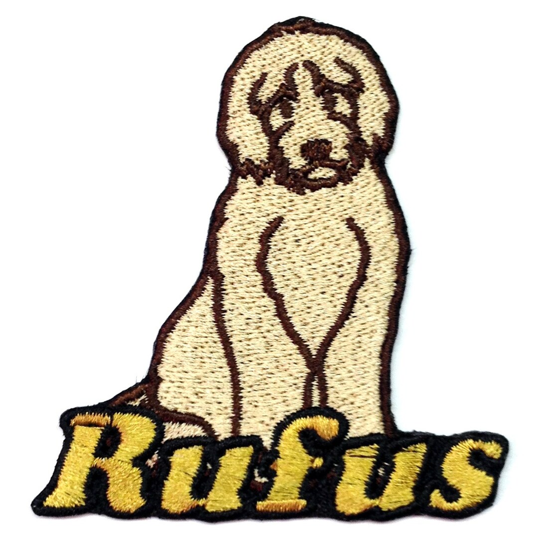 Personalized Labradoodle Dog Patch/custom Name/iron-on 2 3/4" (W) by 2 ...