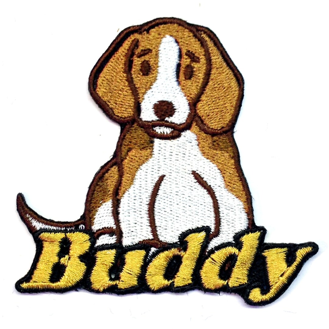 Beagle Dog Patch Custom Personalized Iron-on - Etsy