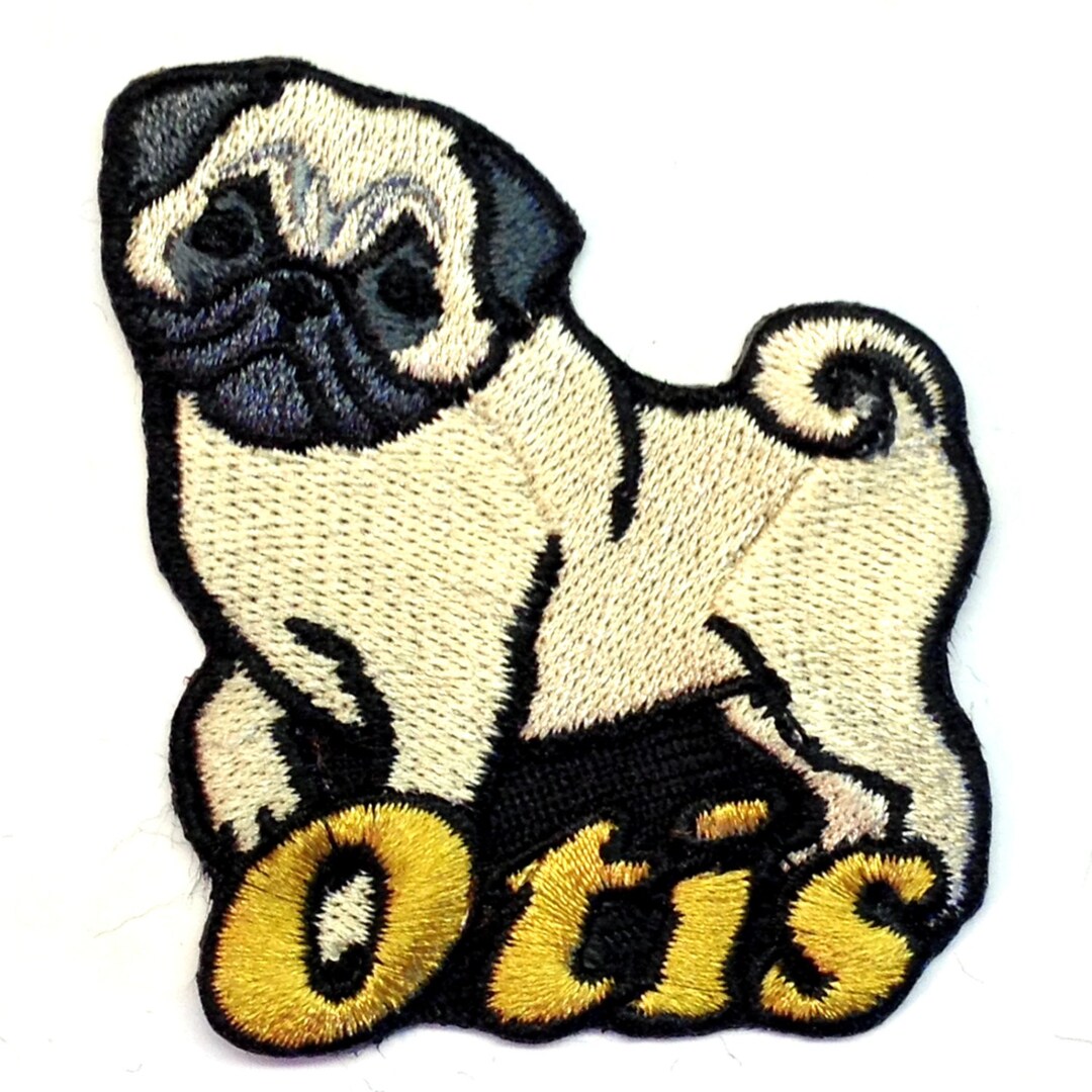 Pug Custom Personalized Iron-on Patch - Etsy