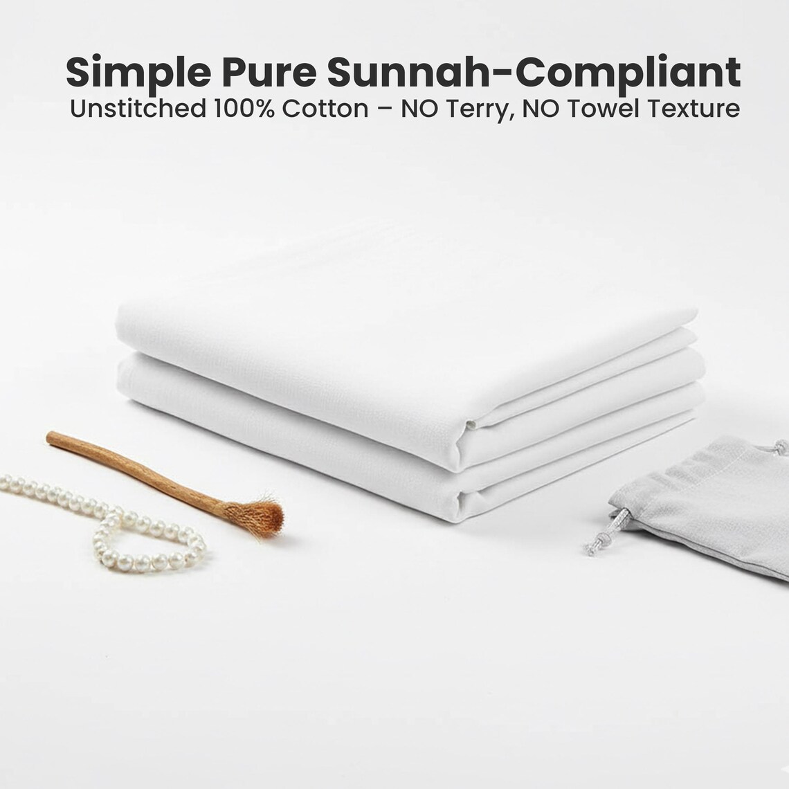 Men's Cotton Ihram: Jumbo Hajj & Umrah Pilgrimage Set - Etsy