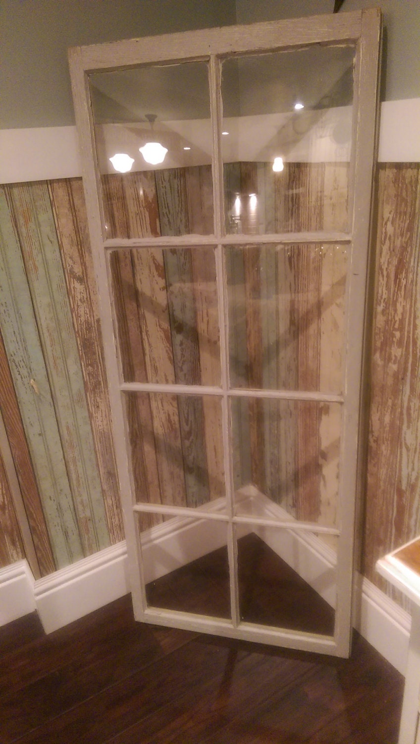 Vintage/antique 8 Pane Window/grey Painted Distressed Vintage | Etsy