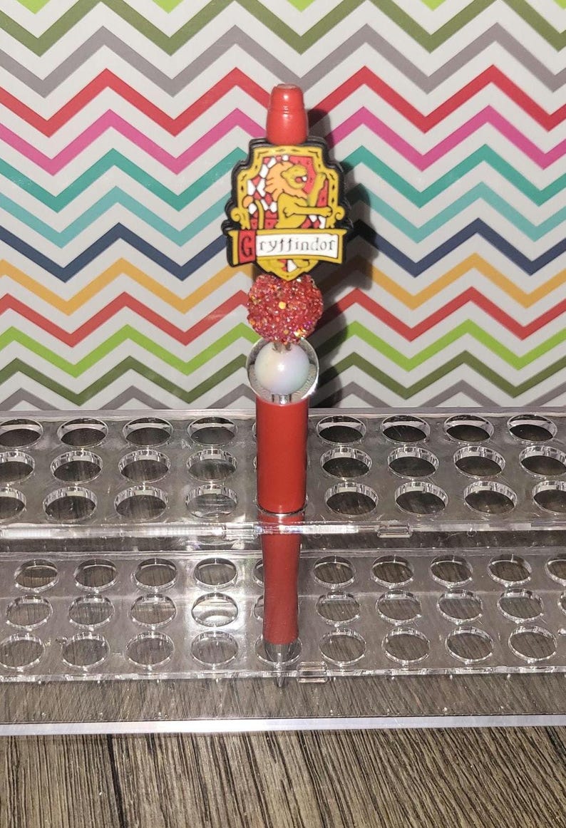 Harry Potter Beadable Pen – Hogwarts House Colors, Wizard Pen Gift ...