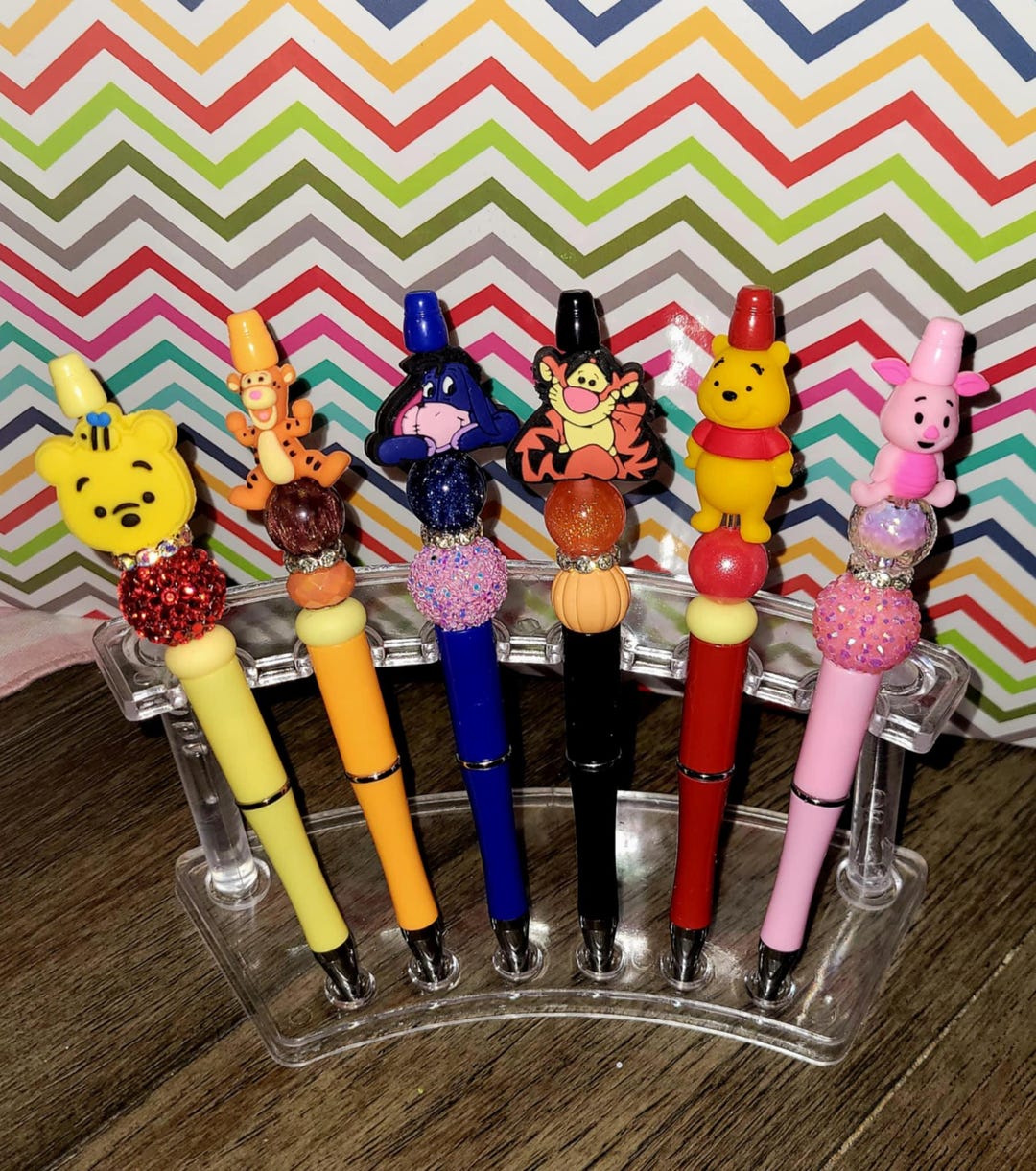 Winnie the Pooh & Friends Beadable Pens - Etsy
