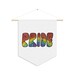 Pride Pennant Banner, Rainbow Room Decor, LGBTQ+ Wall Art, Celebration ...