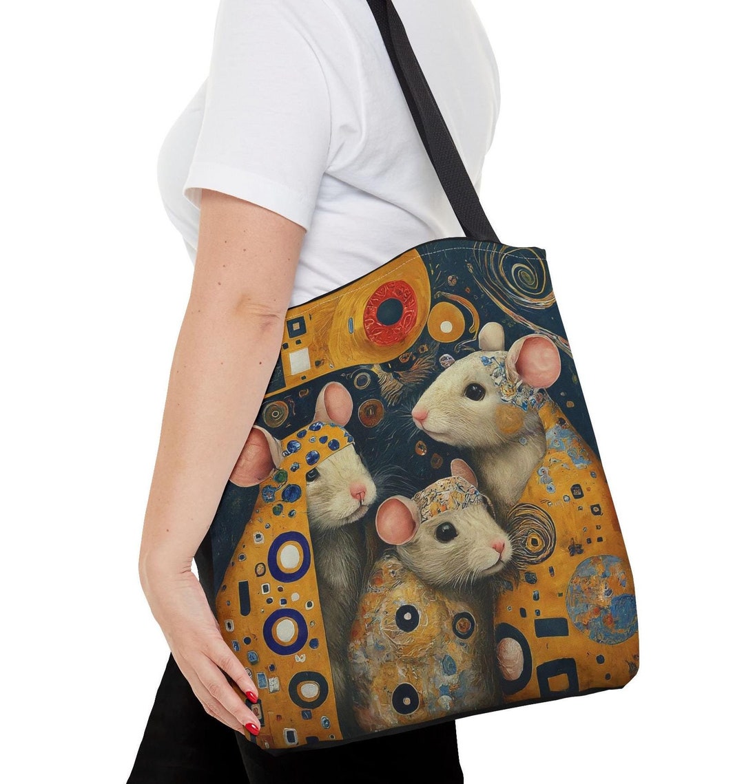 Whimsical Adorable Mice Artsy Tote Bag - Etsy