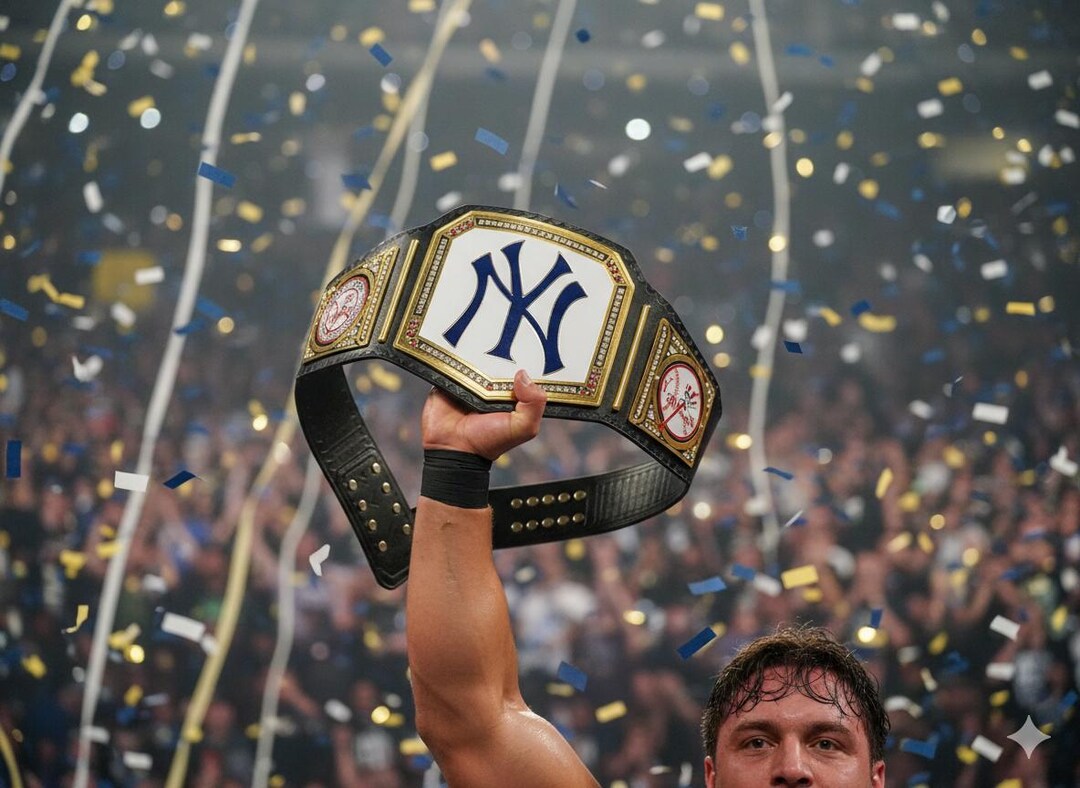 Custom NY New York Yankees Championship Belt Adult Size 2 Mm Plates - Etsy