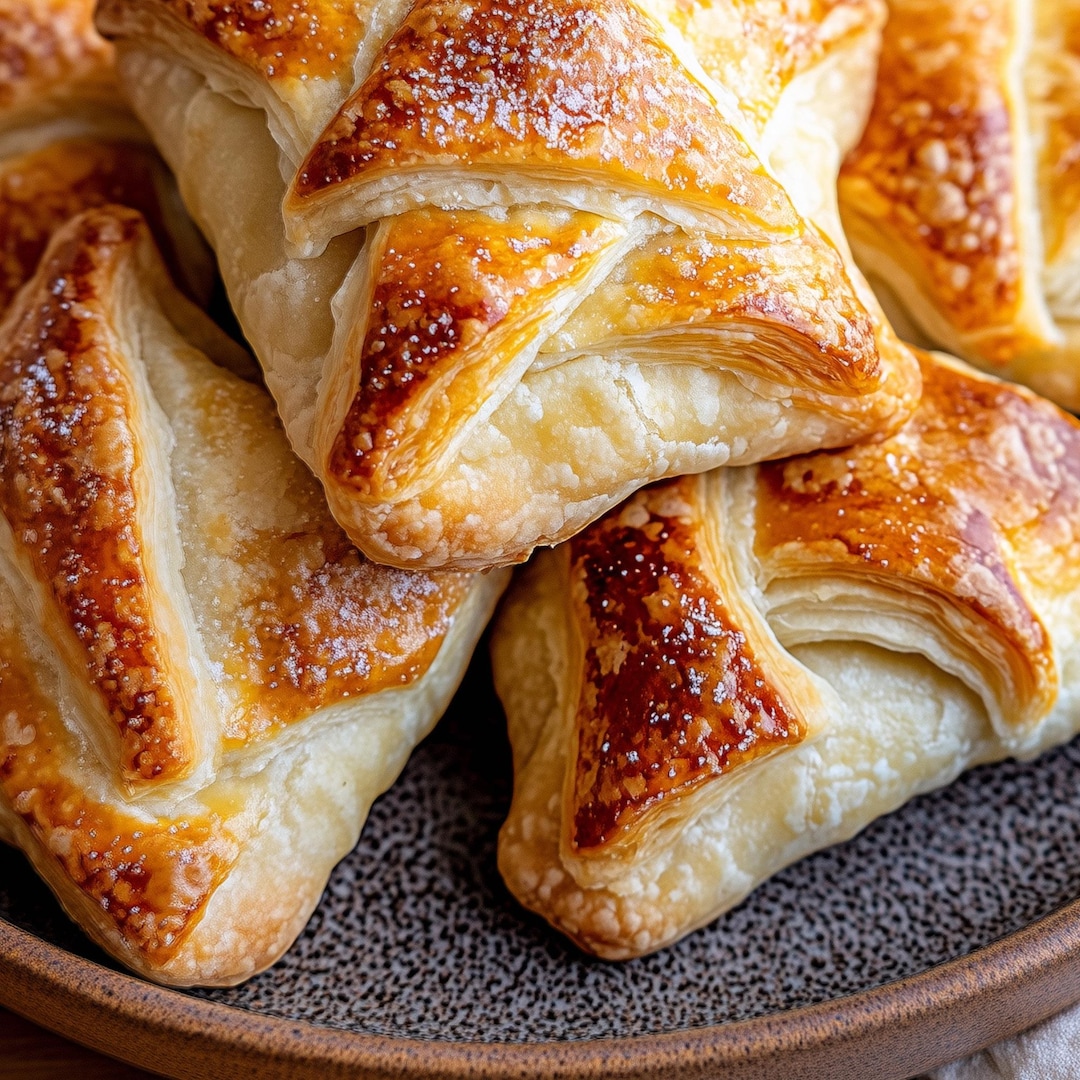 Best Recipe for Apple Pockets in Puff Pastry | Easy Apple Turnovers ...