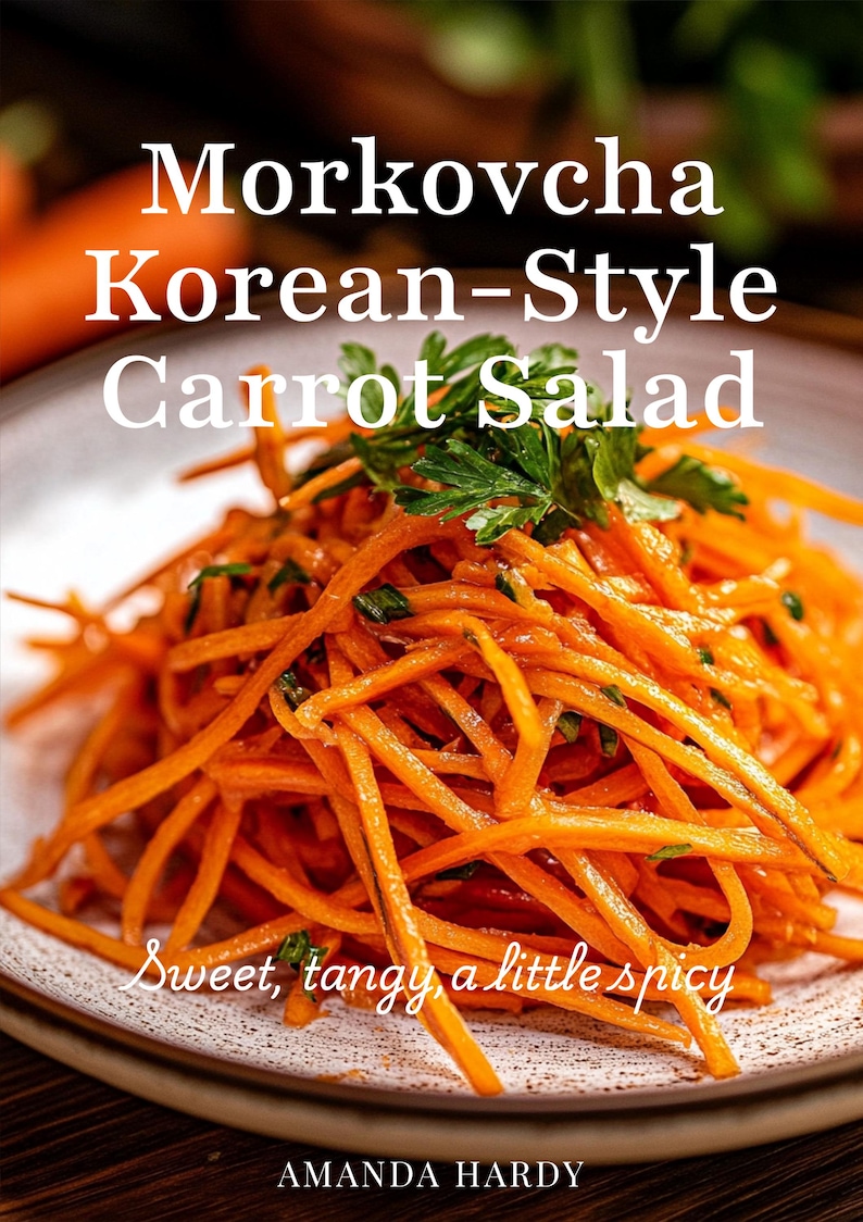 BEST RECIPE for Korean-style Carrot Salad | Spicy Morkovcha | Easy ...