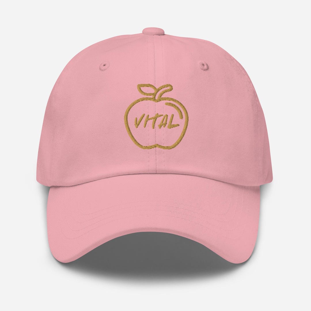 Embroidered Apple Dad Hat: Fruit Dad Hat Minimalist Style Dad Hat - Etsy