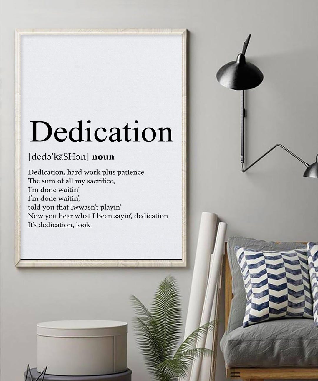 Nipsey Hussle Dedication Quote Posters, Hip Hop Fan Hobby Canvas ...