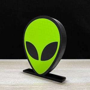 Alien Head STL Digital Model for 3D Printing – Futuristic DIY Design ...