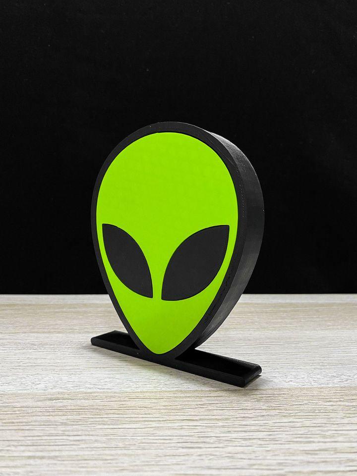 Alien Head STL Digital Model for 3D Printing – Futuristic DIY Design ...