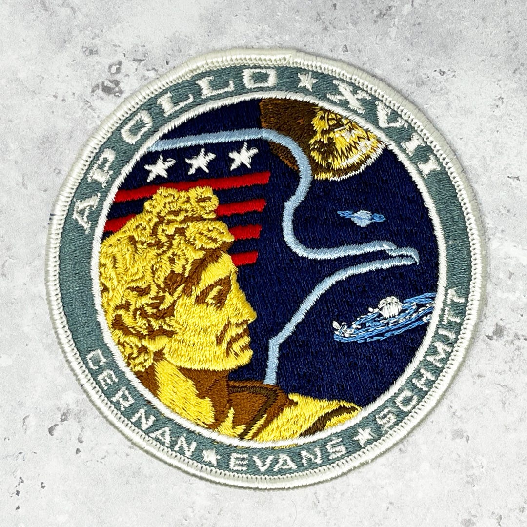 Vintage Apollo 17 Patch NASA Mission XVII Astronaut 4" - Etsy
