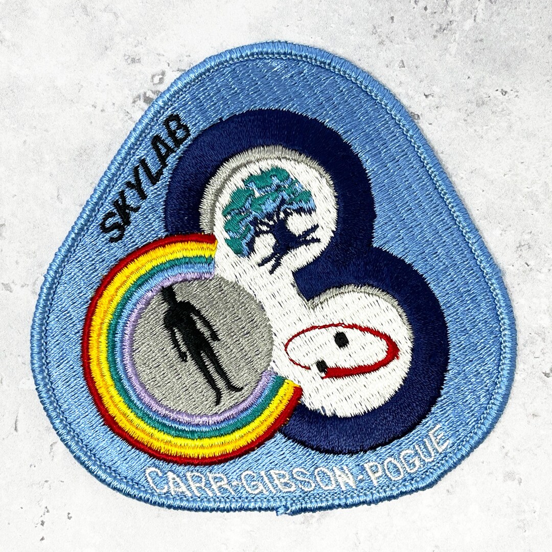 Vintage Skylab 3 Patch • NASA Space Station III • Astronaut Mission 4 ...