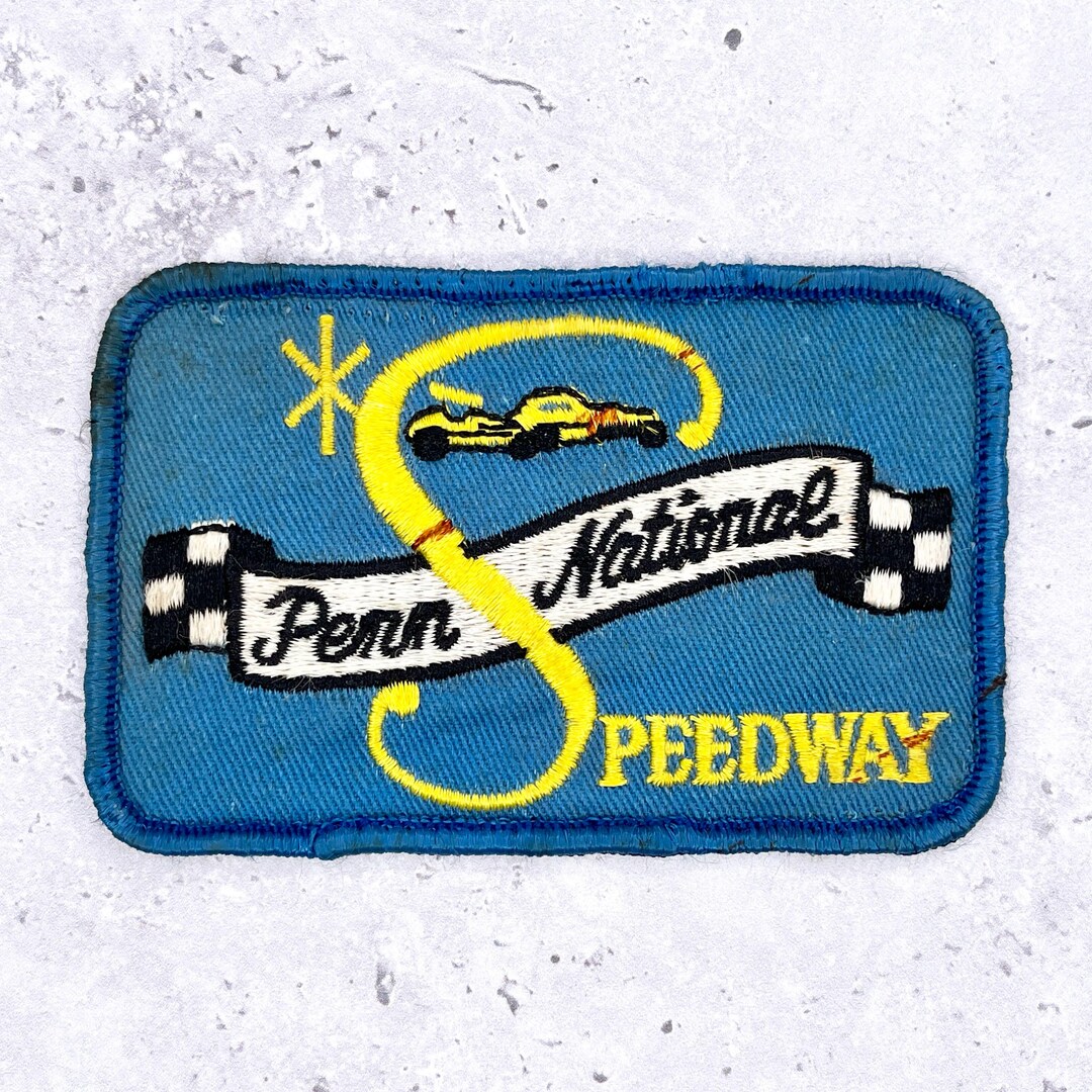 Vintage Penn National Speedway Patch • 70s Sprint Car Racing • Sew-on 4 ...