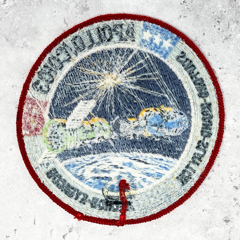 Vintage Apollo Soyuz Patch NASA Space Mission Astronaut 4" - Etsy