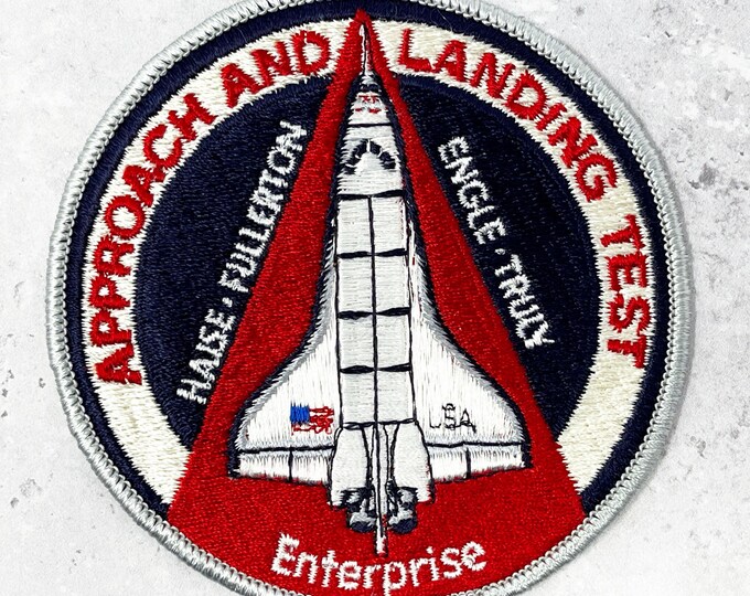 Vintage NASA ALT Enterprise Patch • Approach and Landing Test • Space ...