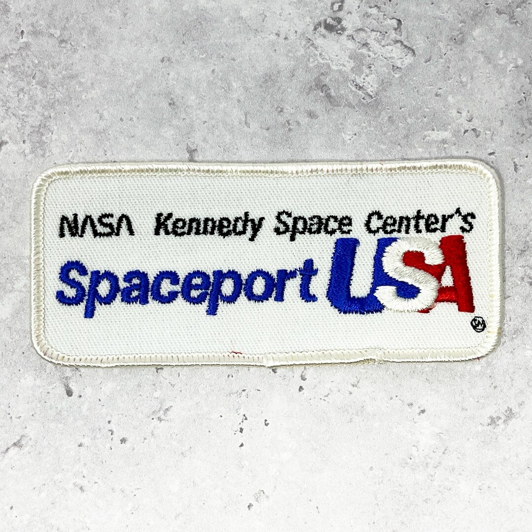 Vintage Spaceport USA Patch 80s NASA Kennedy Space Center Astronaut ...