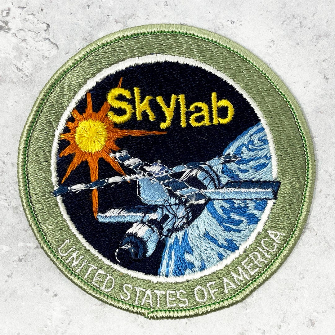 Vintage Skylab NASA Patch • 80s/90s Space Station • Astronaut Mission ...