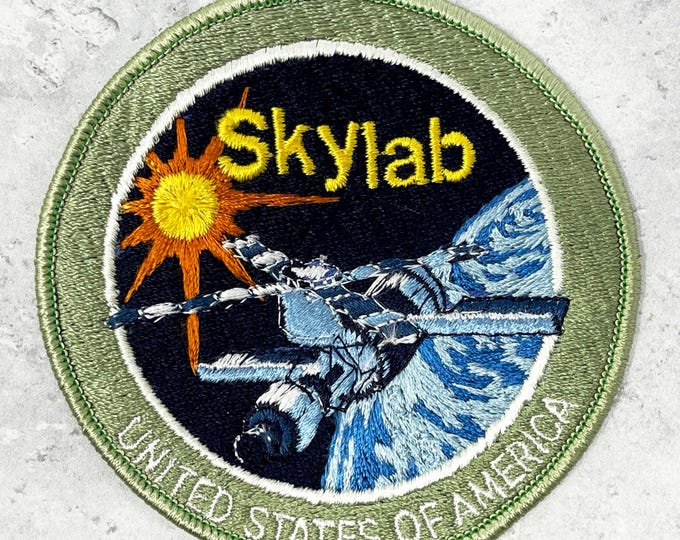 Vintage Skylab NASA Patch • 80s/90s Space Station • Astronaut Mission ...