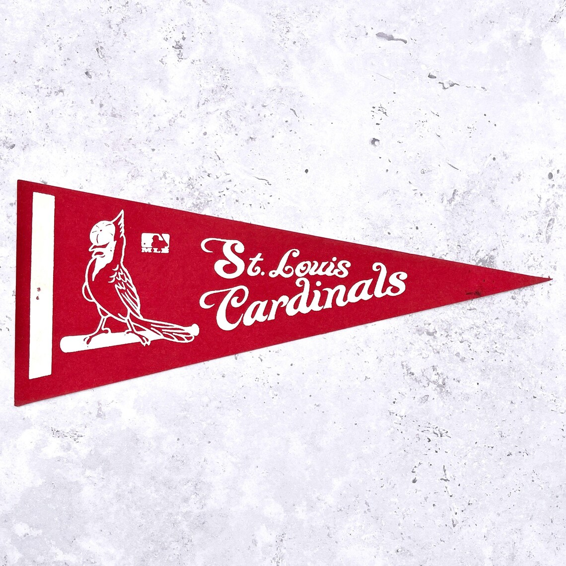 Vintage St Louis Cardinals Mini Pennant • 70s MLB Felt Baseball Decor ...