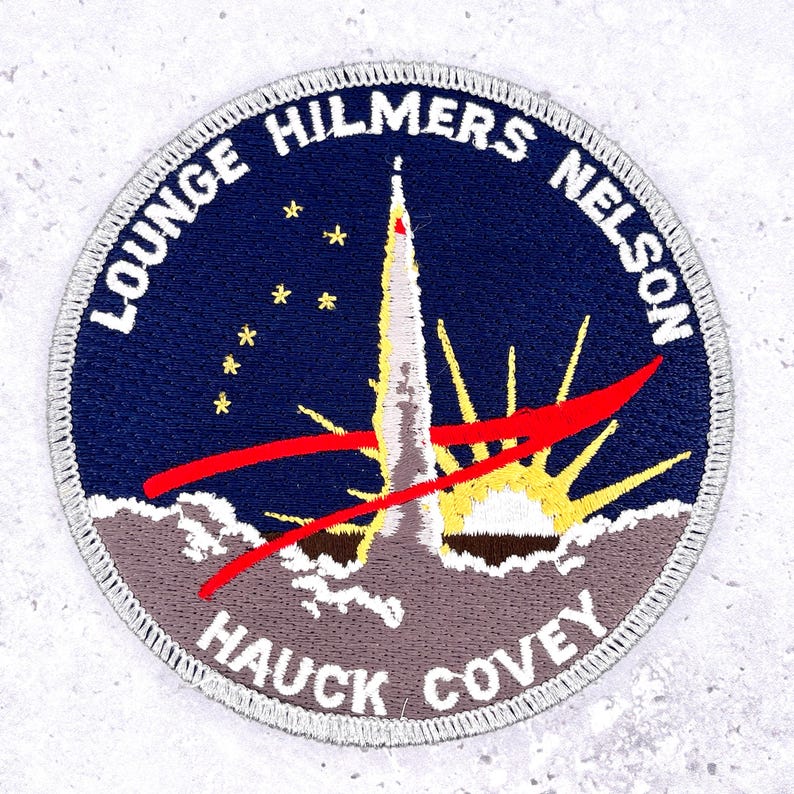 Vintage NASA STS-26 Patch • Space Shuttle Discovery • Mission Crew ...