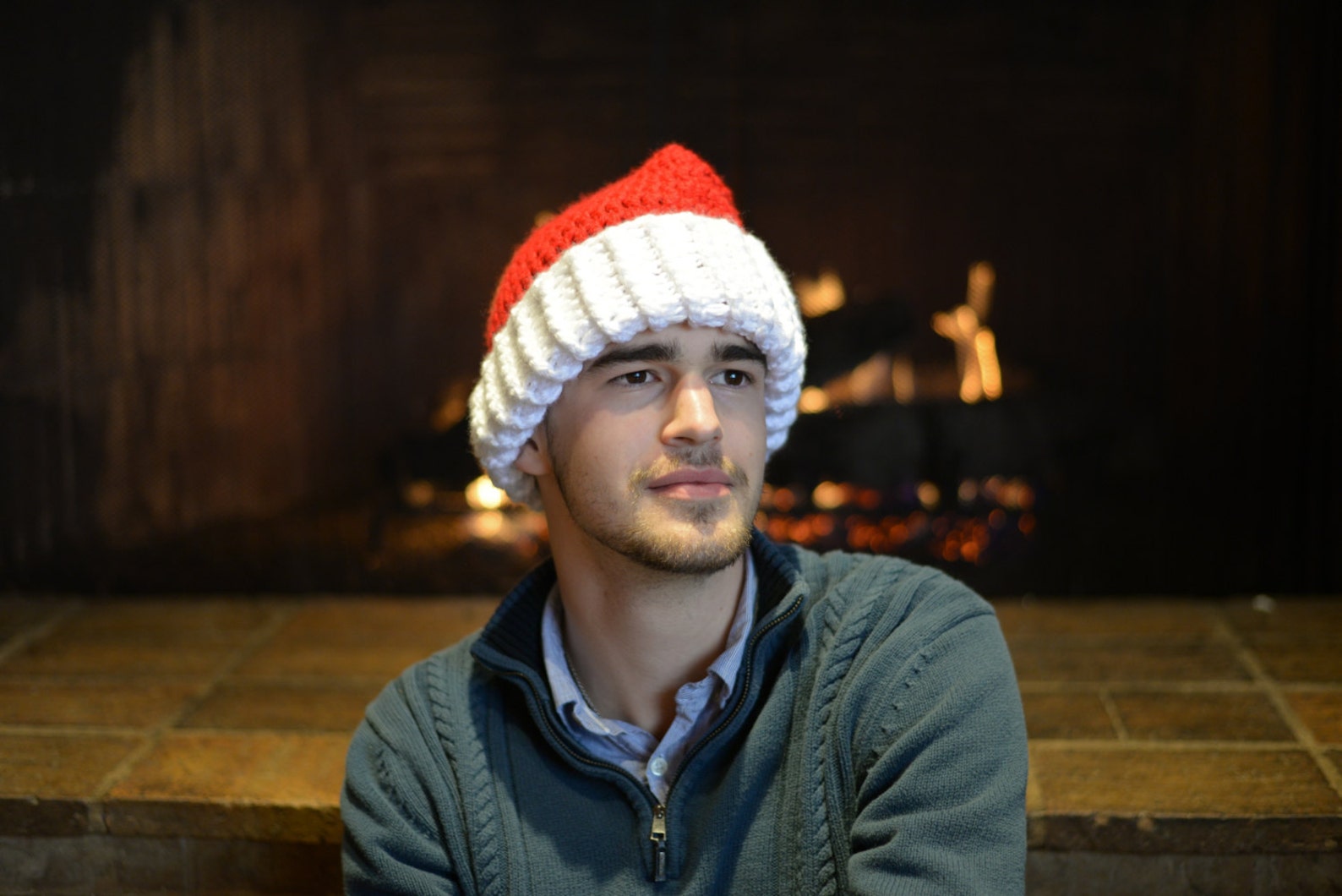 Men's Santa Hat Christmas Gifts/ Fall Fashion - Etsy