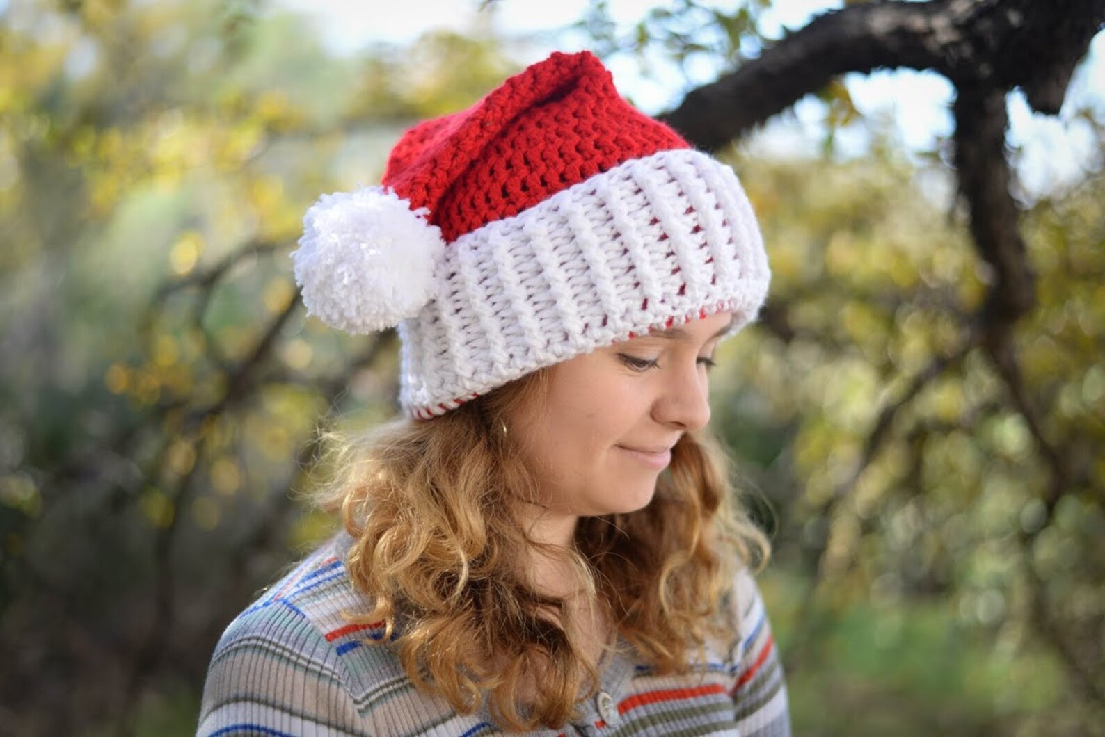 Women's Santa Hat Christmas Gifts/ Fall Fashion - Etsy