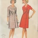 Vintage Butterick Coat Dress Pattern, 4313 - Etsy