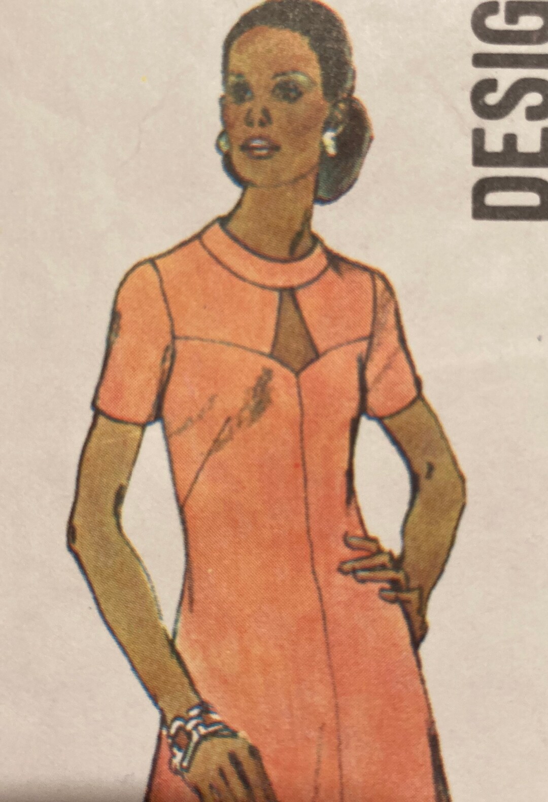 Vintage MOD A-line Dress Pattern 5564 - Etsy