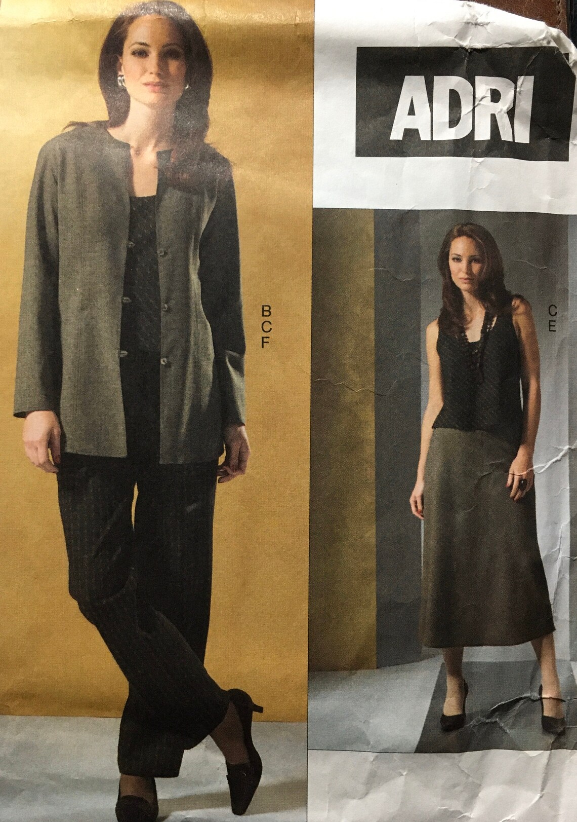 VOGUE Separates Pattern 2875 by Designer ADRI Uncut - Etsy