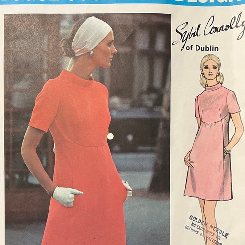Sybil Connolly Vogue 2336 Couturier Dress Pattern Bust 32.5 - Etsy