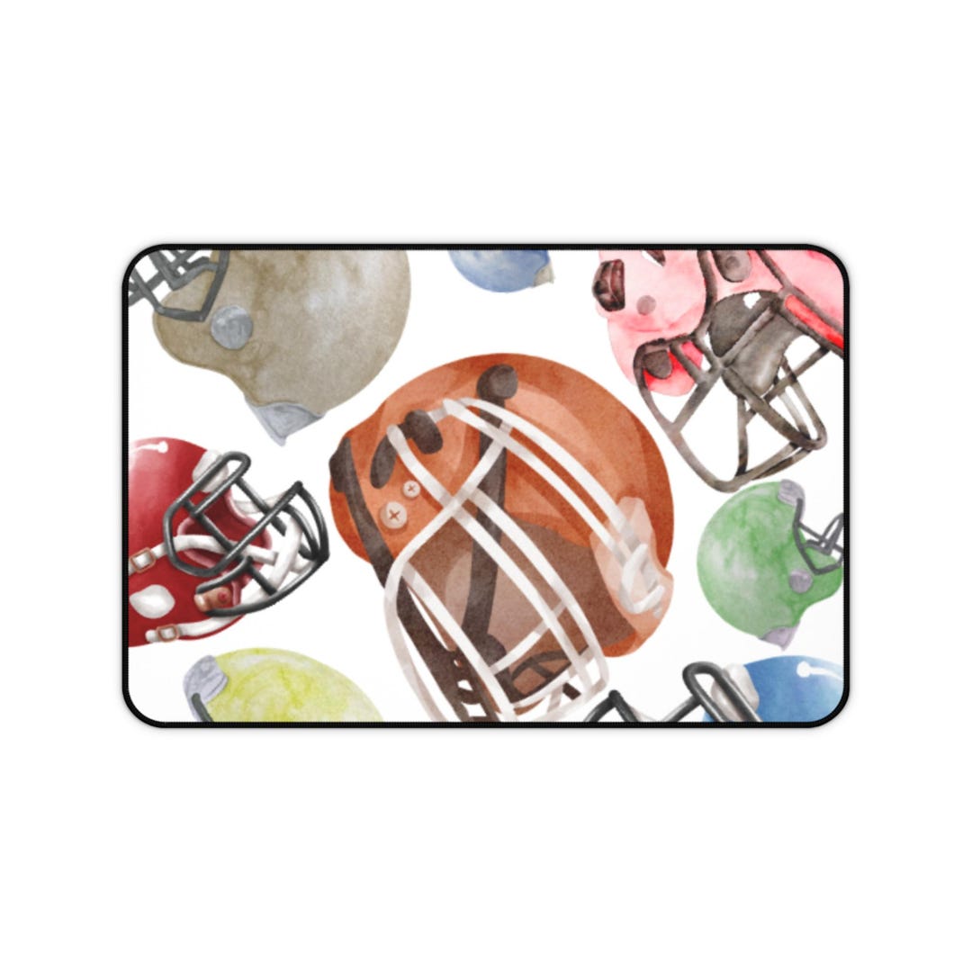 Football-themed Desk Mat, Perfect for Sports Fans, Office Decor, Gamer ...