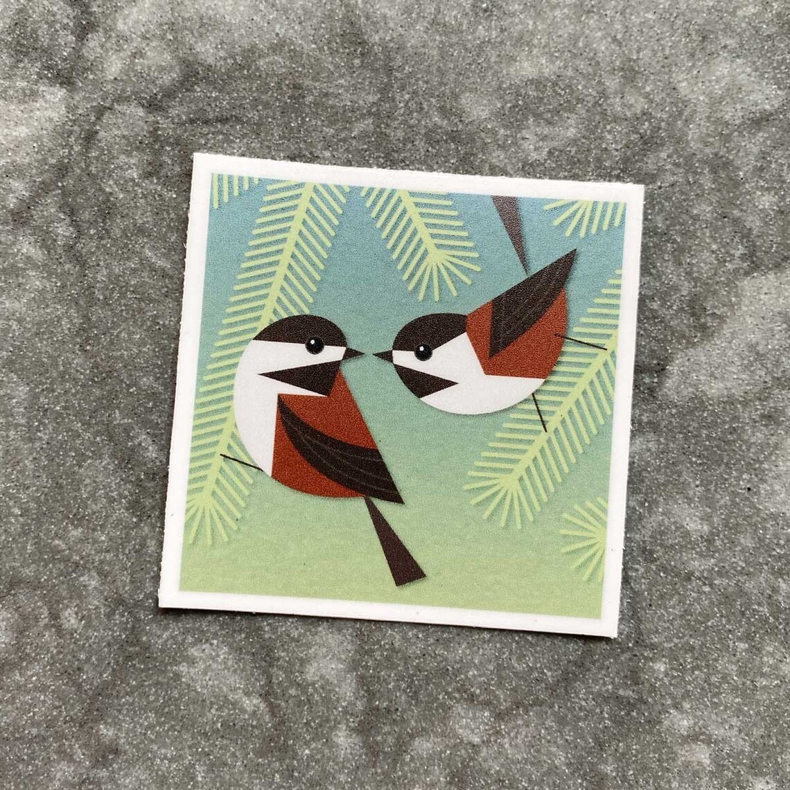 PNW Backyard Bird Sticker Set (3 Stickers) - Etsy