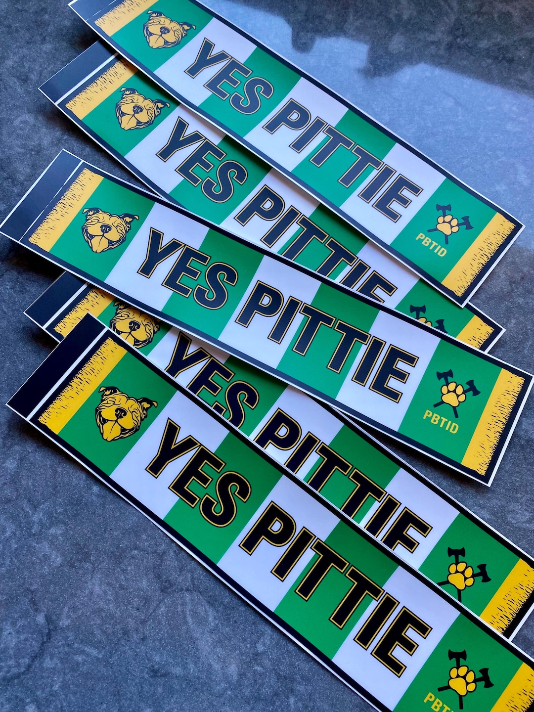 YES PITTIE Bumper Sticker - Etsy
