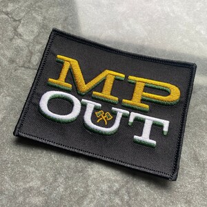 MP OUT Patch - Etsy