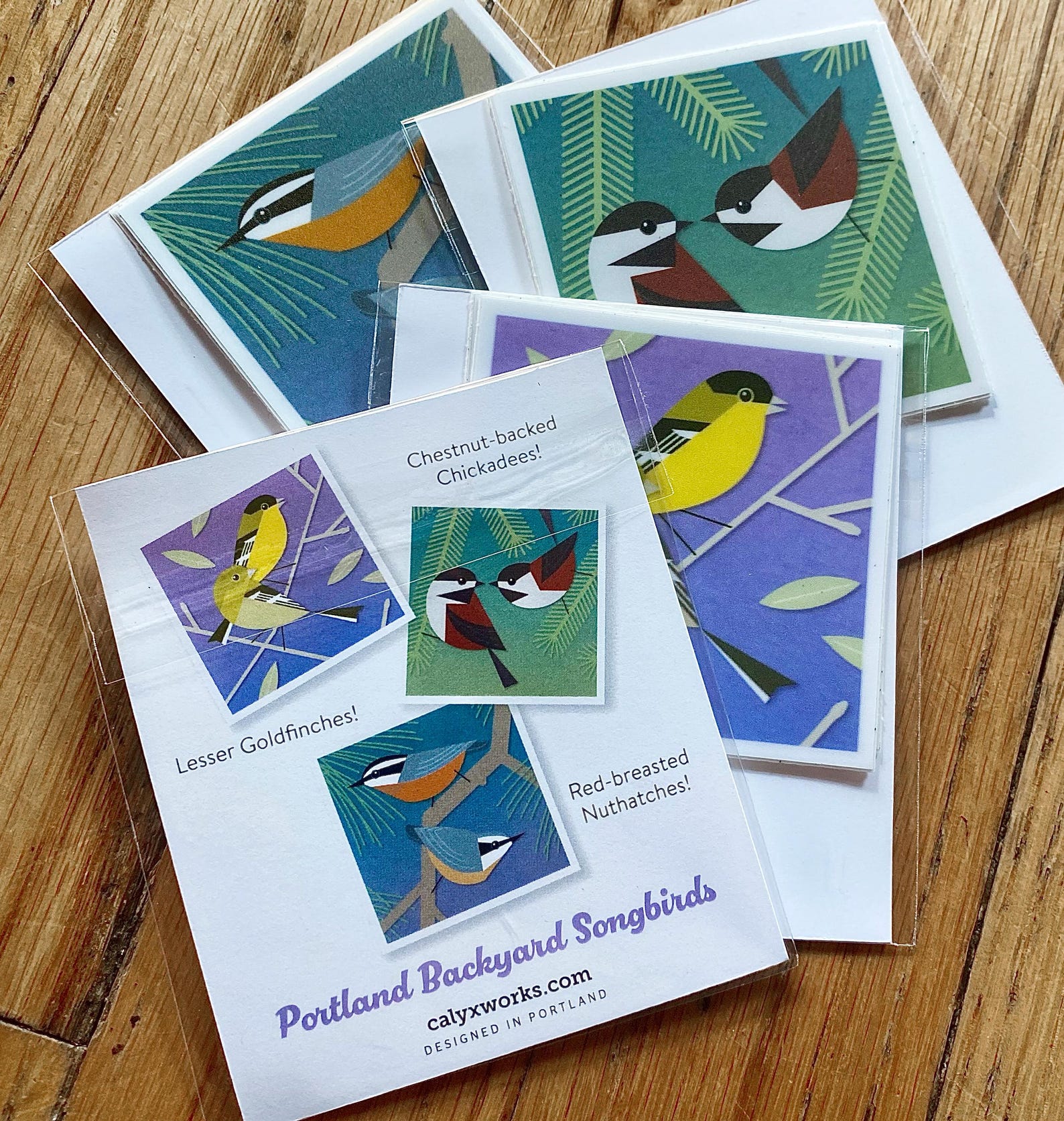 PNW Backyard Bird Sticker Set (3 Stickers) - Etsy
