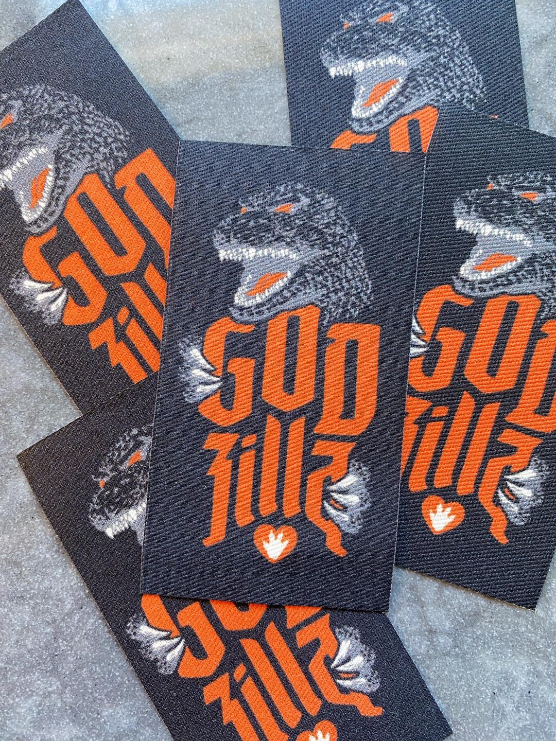 Godzilla Loves Us Patch - Etsy