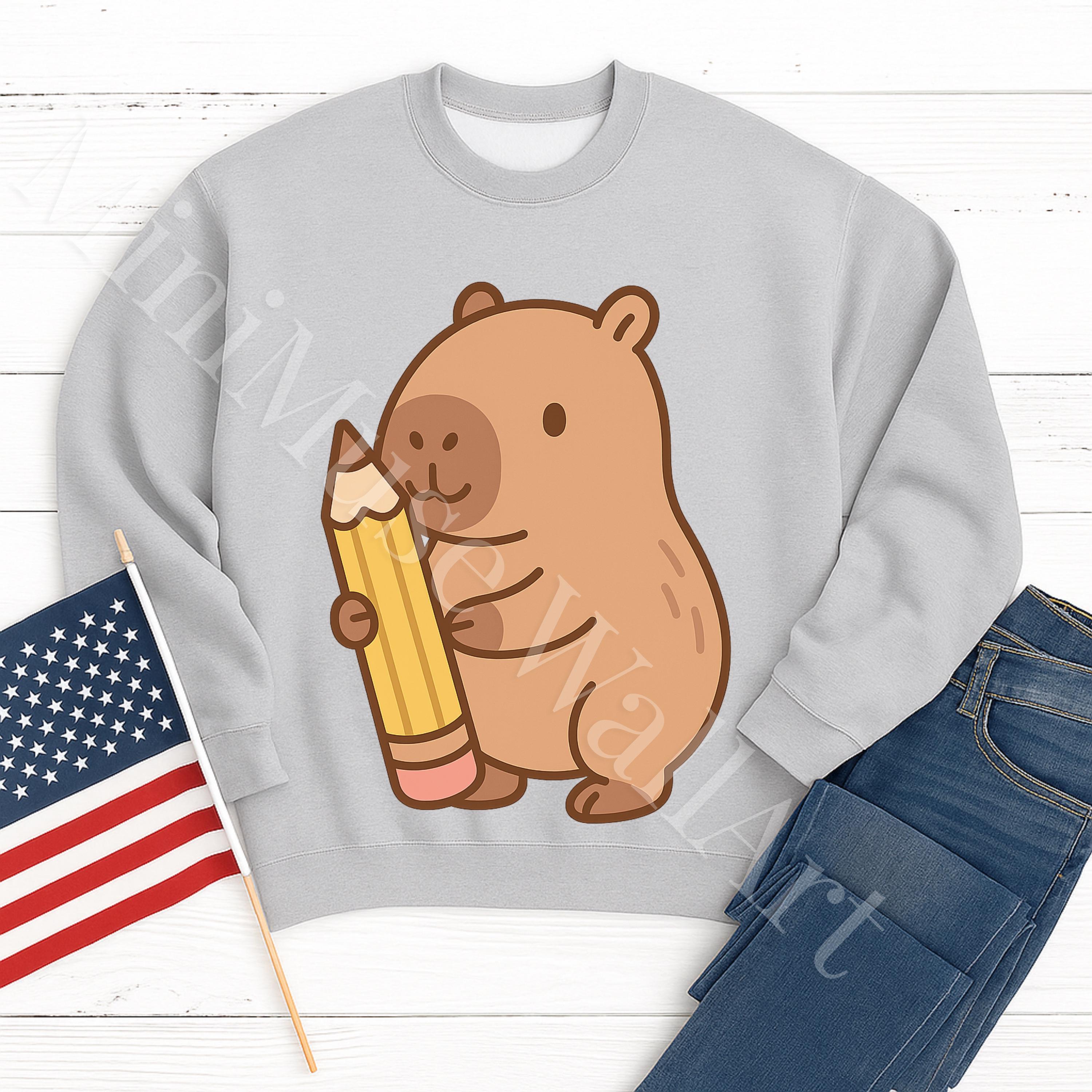 School Capybara SVG Bundle, Instant Download for Cricut & Silhouette ...